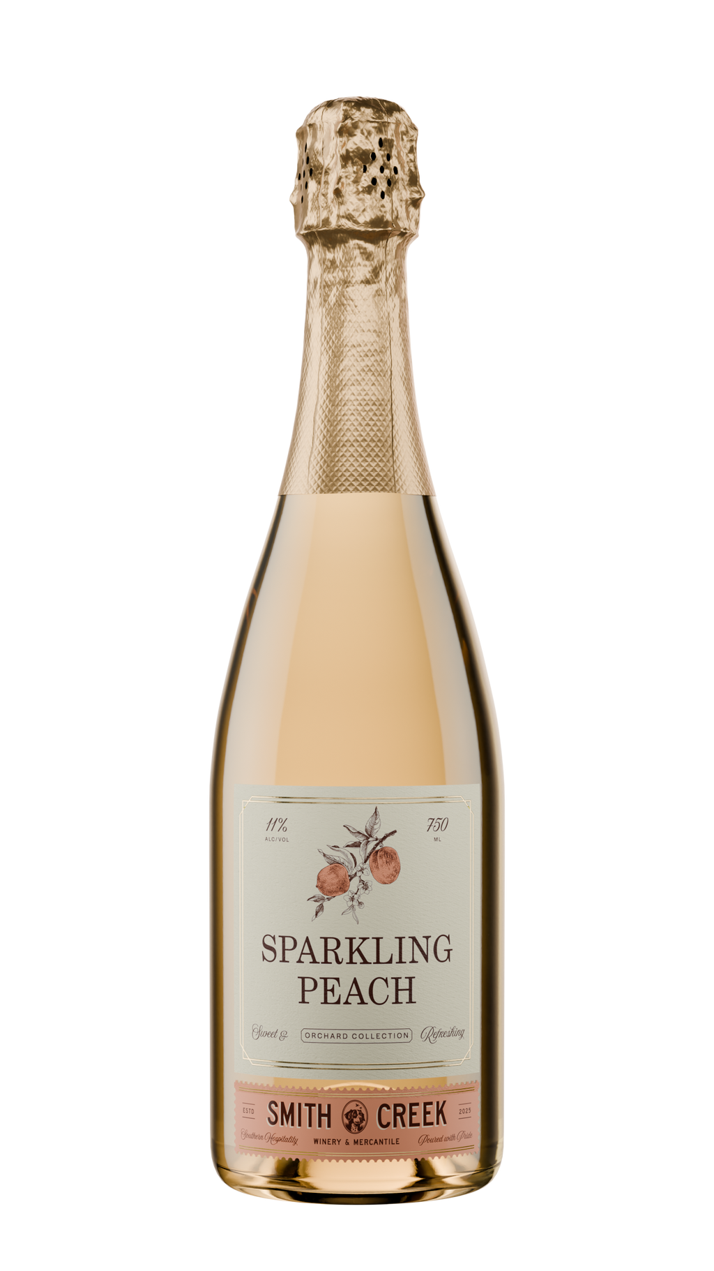 Sparkling Peach – Smith Creek Winery